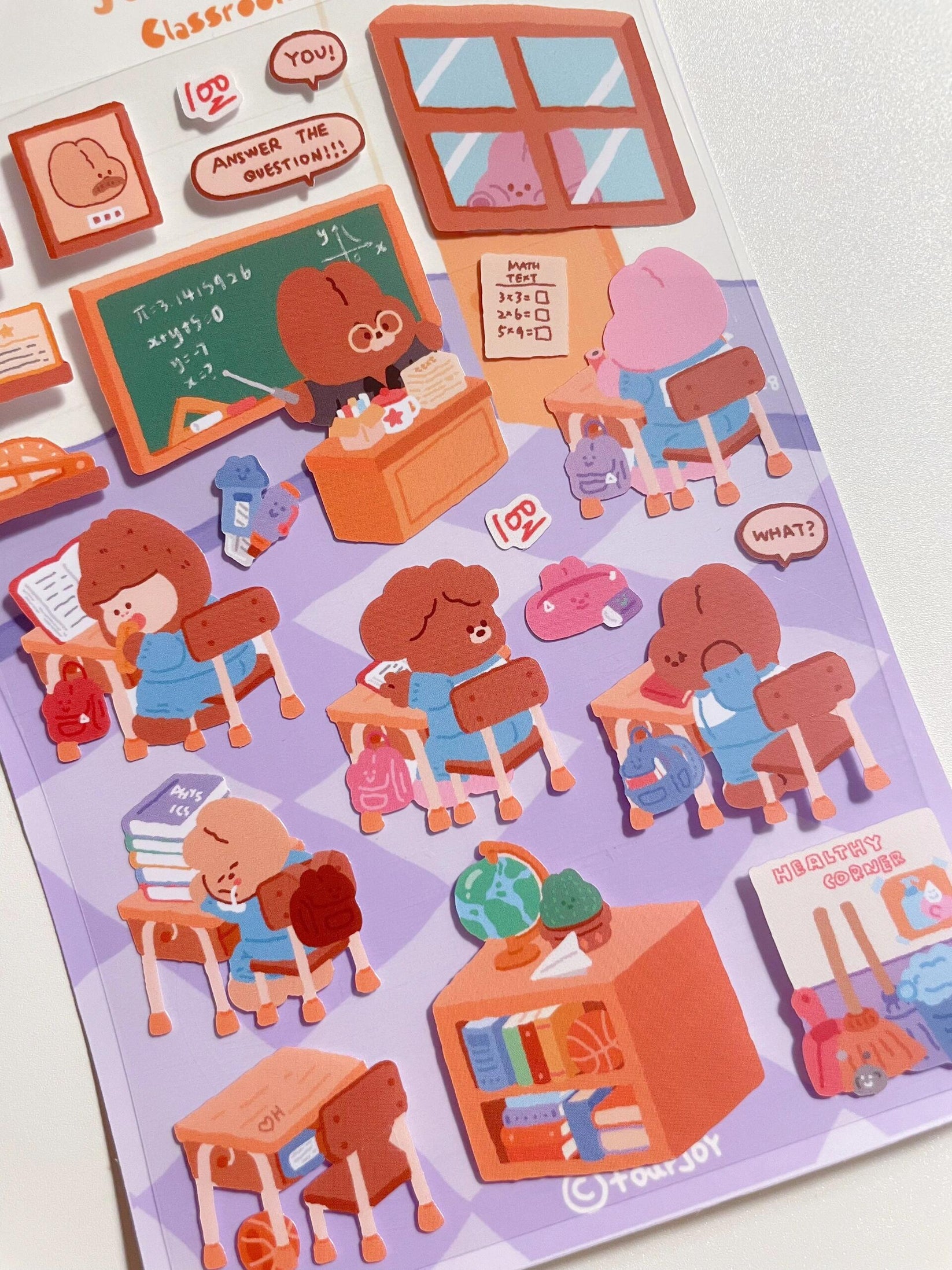 School Life Sticker Scene|Back to School|Classroom|Sport Meet – LOVE WISD