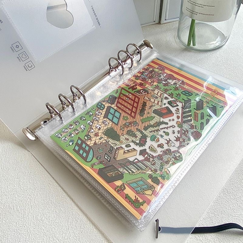 A5 Sticker storage Album,Sticker Organization Collecting Book Binder ...